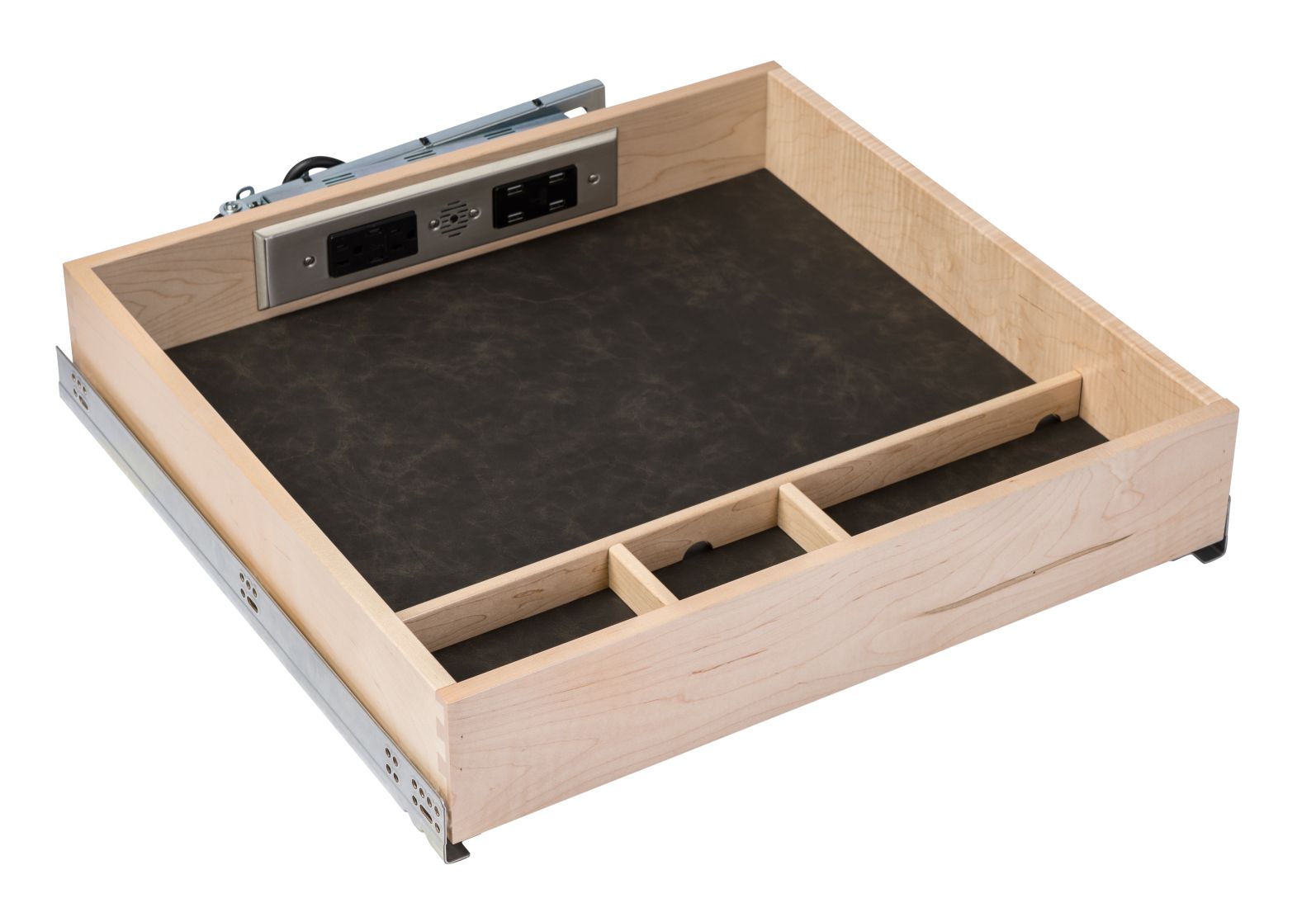 Century Components Galaxy Charging Drawer - 22 1/2" Opening AC, USB-A ...