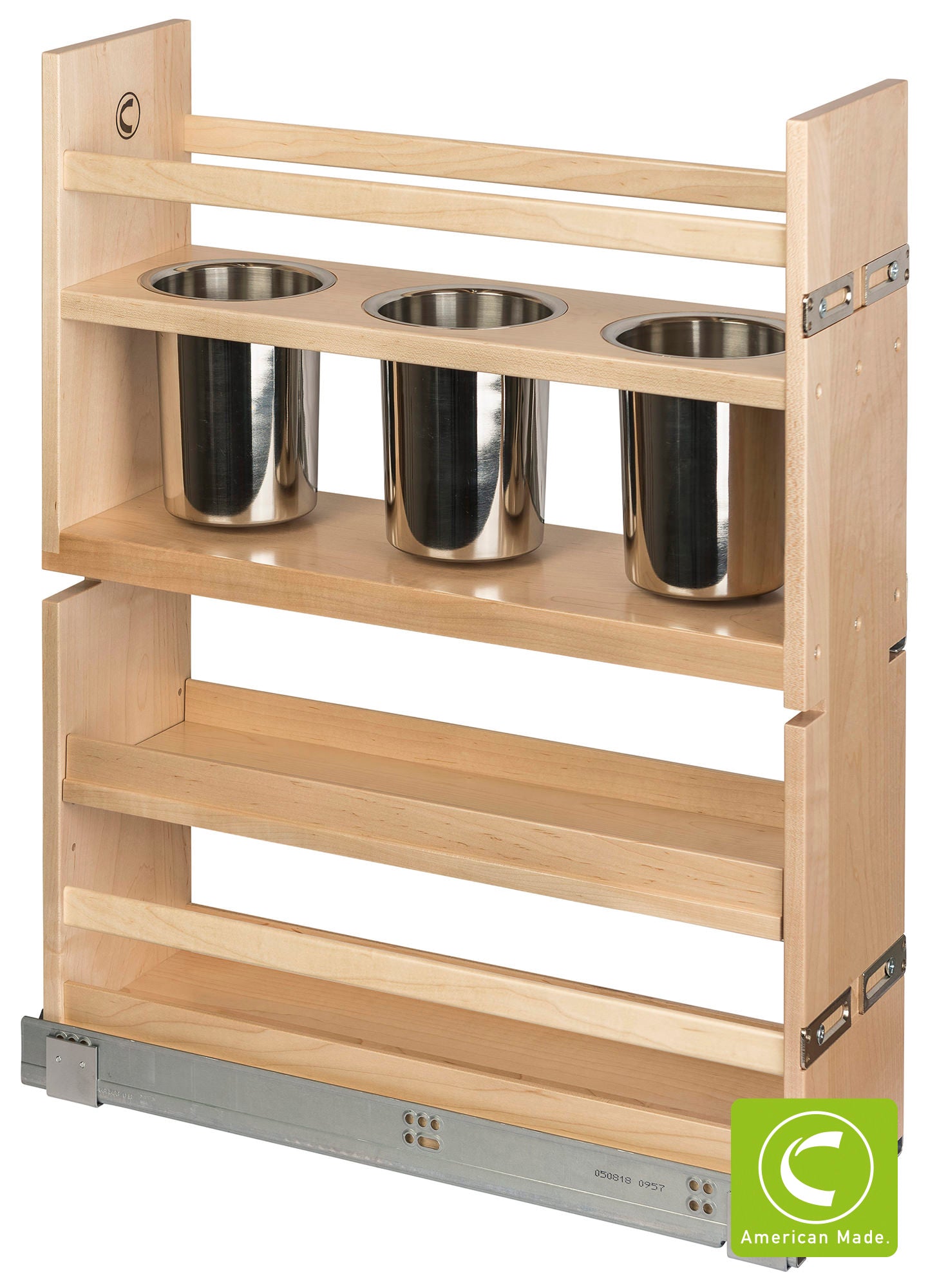 Century Components - 7-1/2" Signature Series Pull-Out Canister Organiz ...