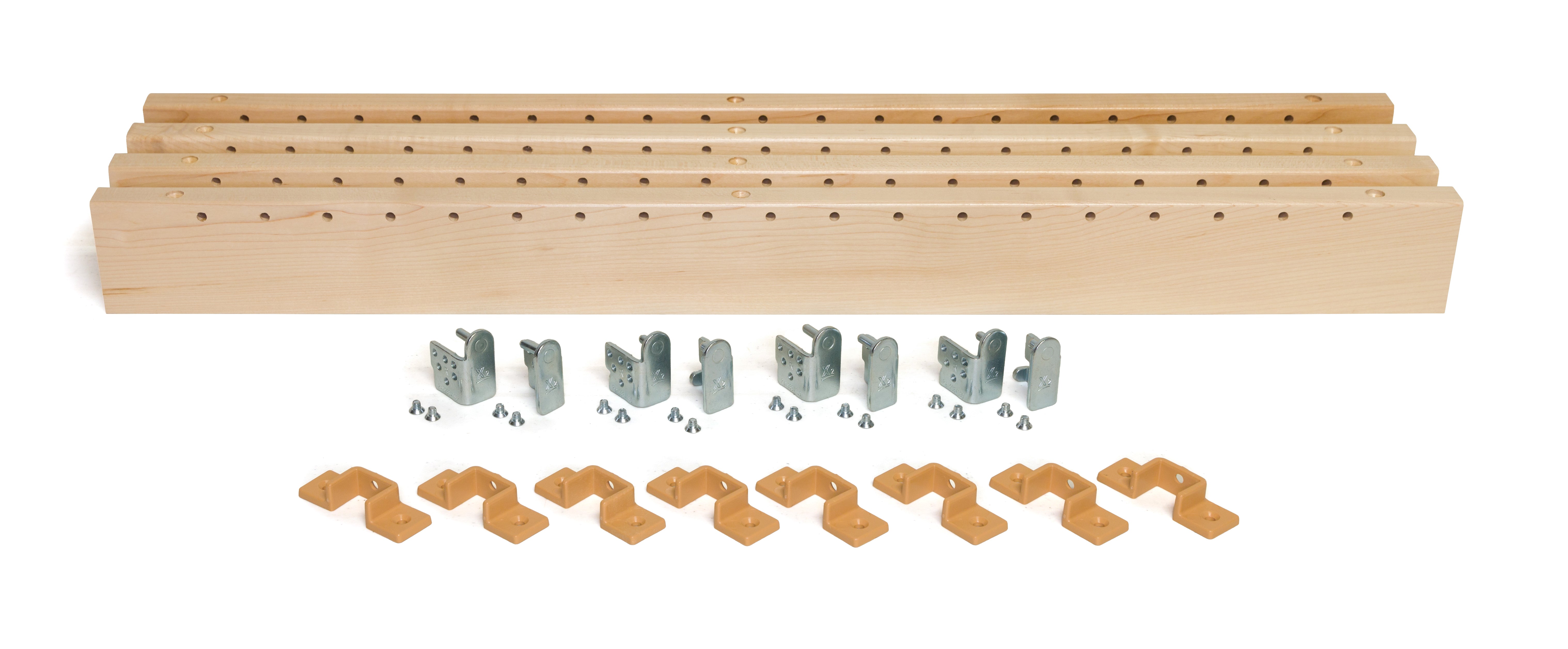 X-Bracket Base Cabinet Kit for Full Height Cabinets 2 1/2" W x 27 1/8 ...